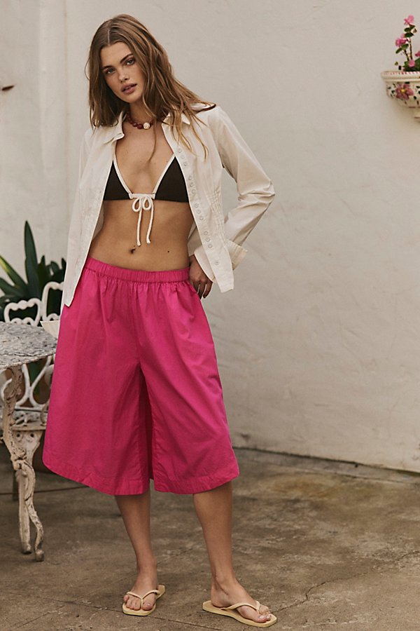 FREE PEOPLE Lucca Culotte Shorts